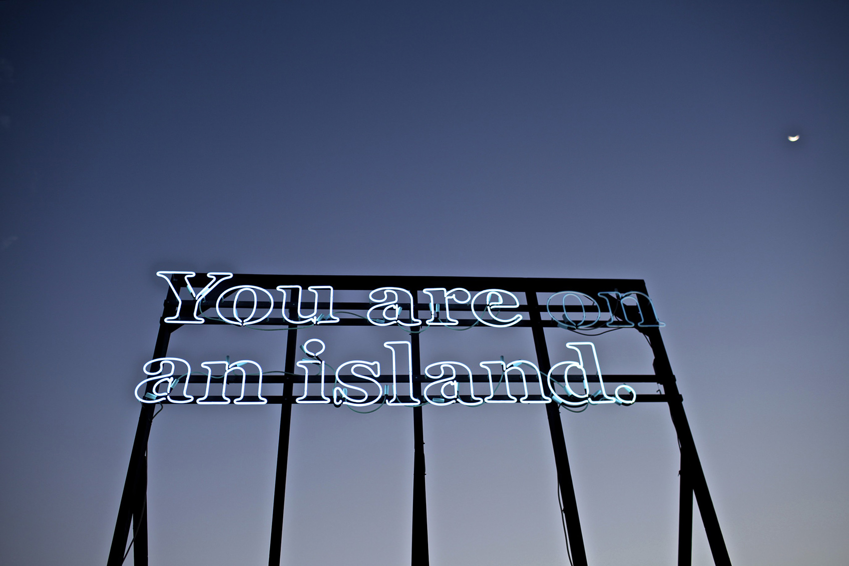 you are (on) an island: - Sculpture by the Sea