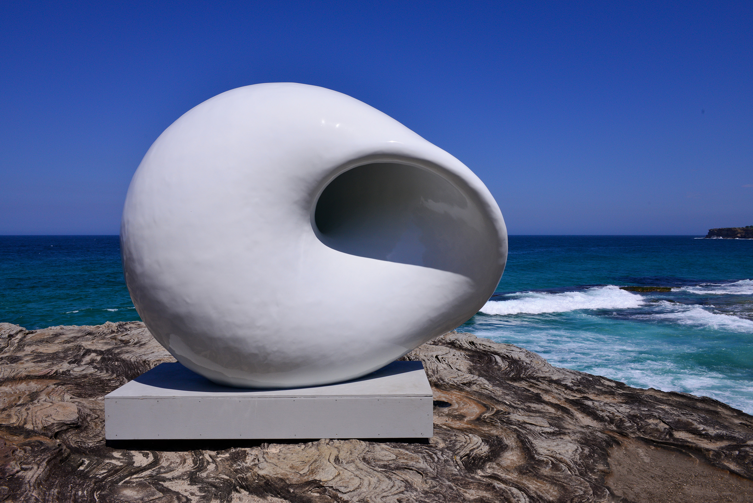 acoustic chamber: - Sculpture by the Sea