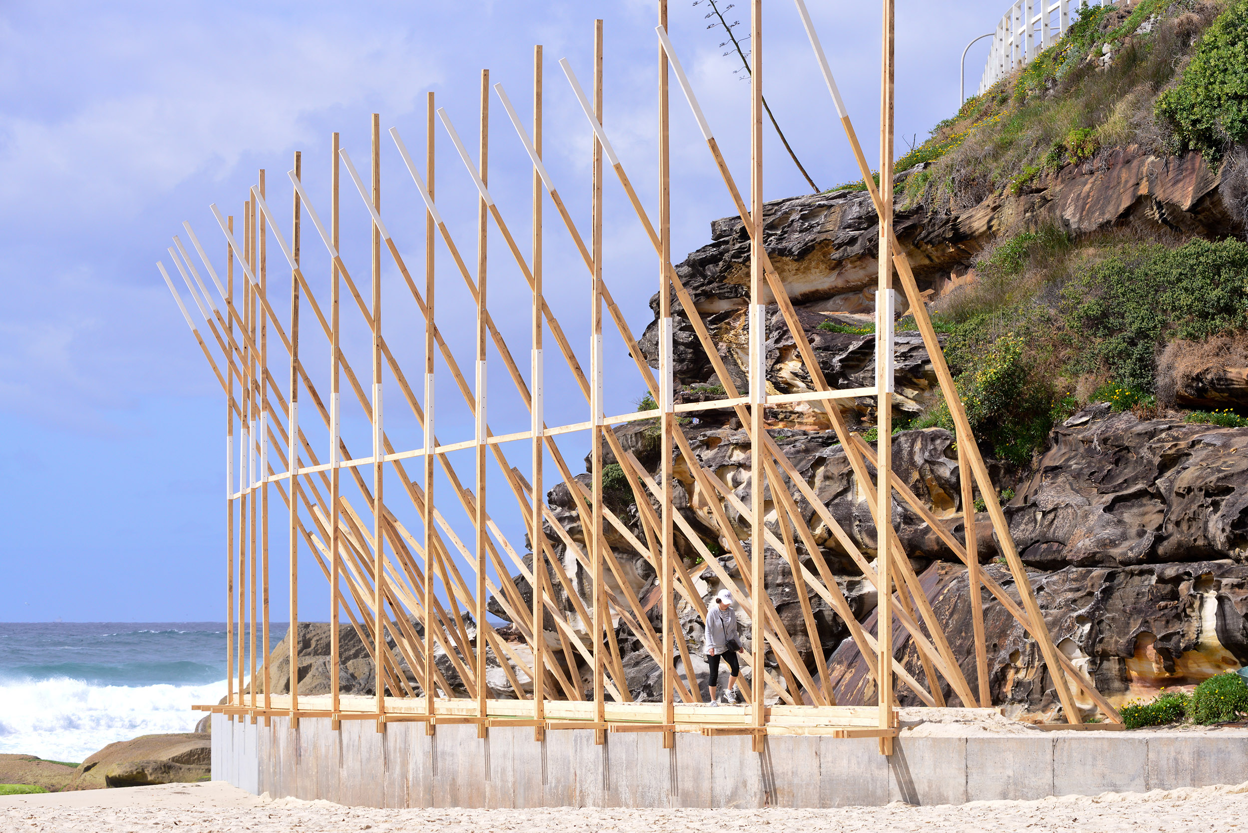 repetitive structures: - Sculpture by the Sea