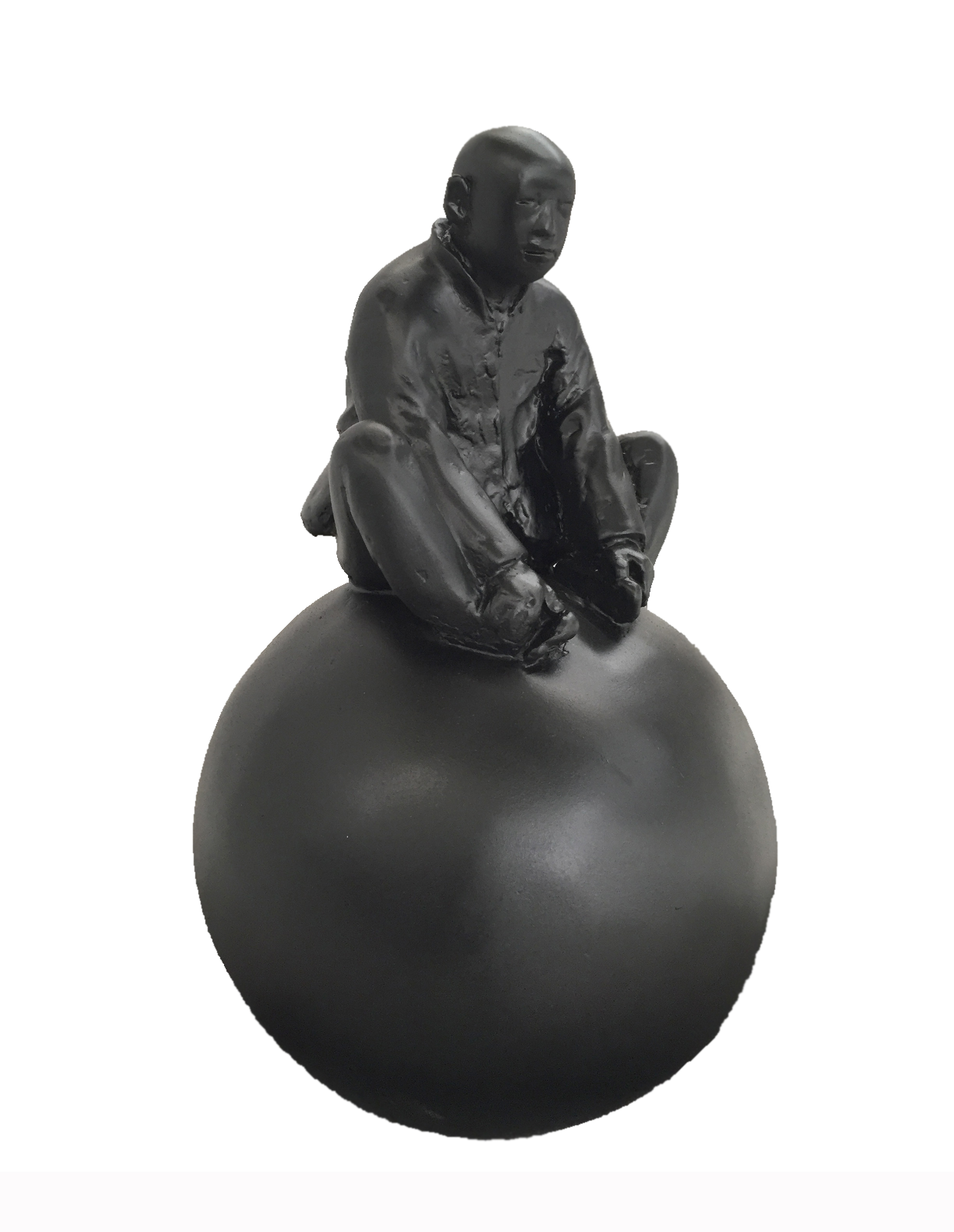 Man on Ball-5: - Sculpture by the Sea