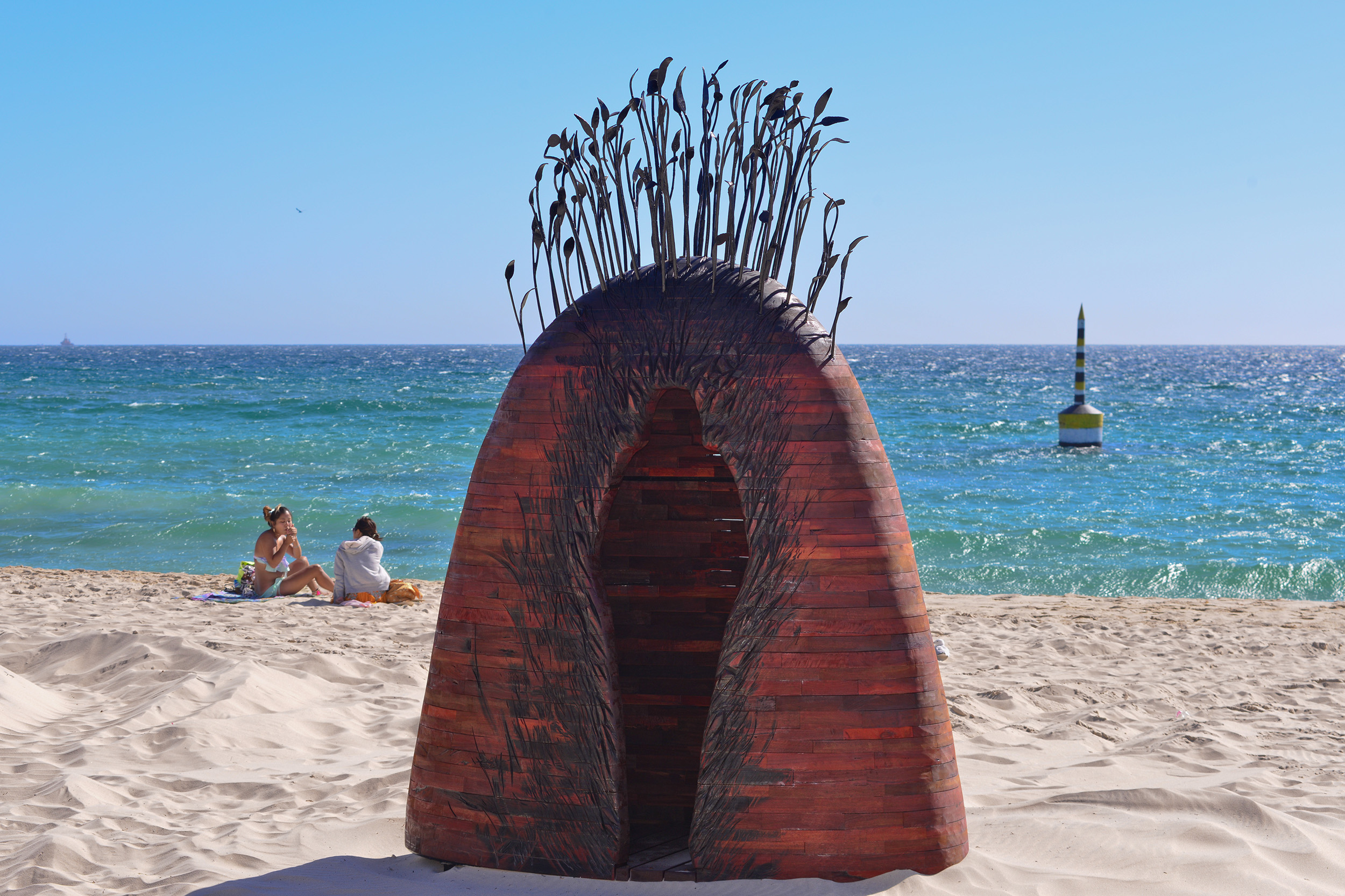 Manscape: - Sculpture by the Sea