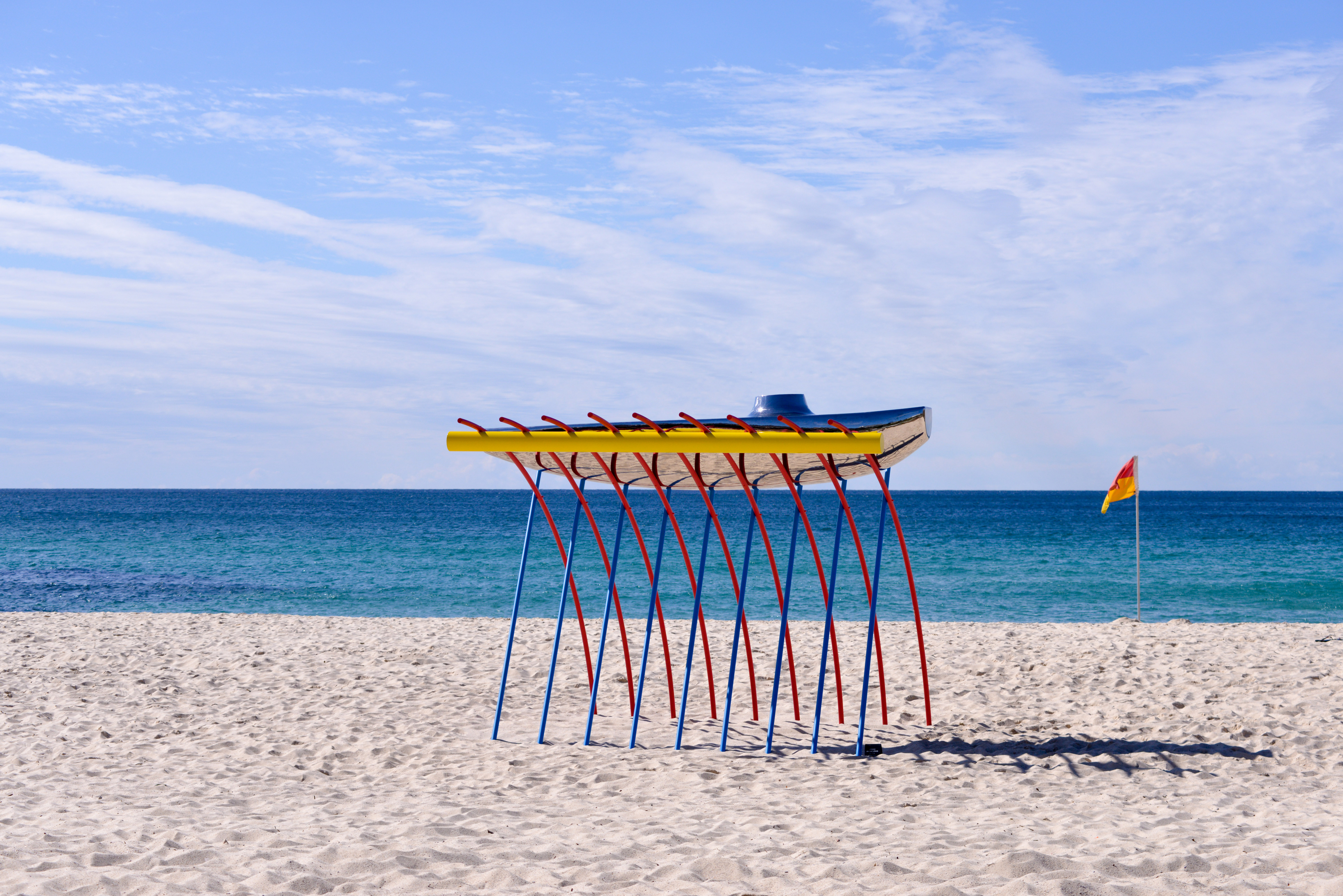 Wave Wall: - Sculpture by the Sea